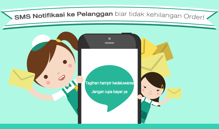 Mengingatkan Pelanggan dengan SMS Notifikasi